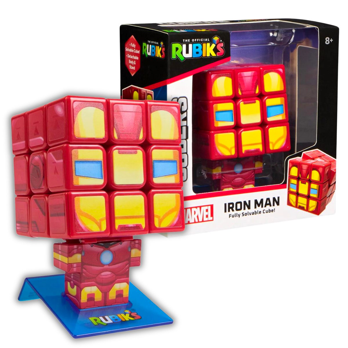 Rubik's Cube 3x3 Iron Man Cuber - Superhero Merch → MasterCubeStore